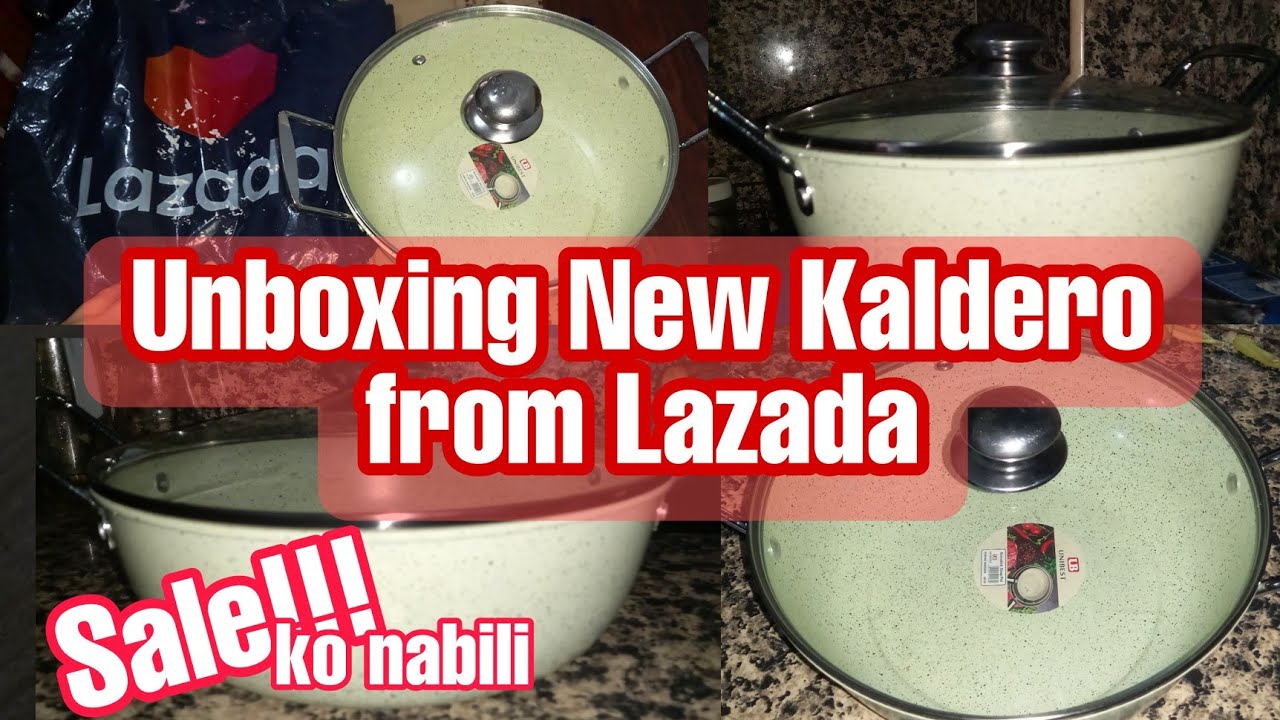 Unboxing New Kaldero from Lazada - YouTube