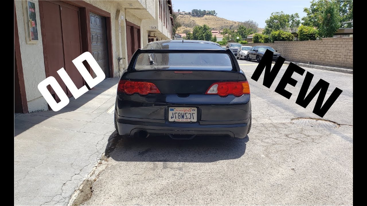 RSX Type-R Taillights Install - YouTube