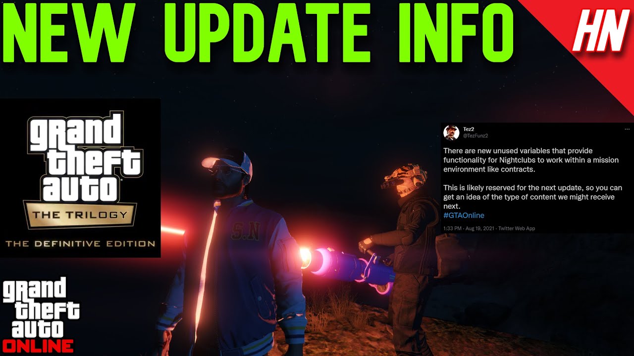 Some New Information About GTA Online's Next Update & The Remastered ...