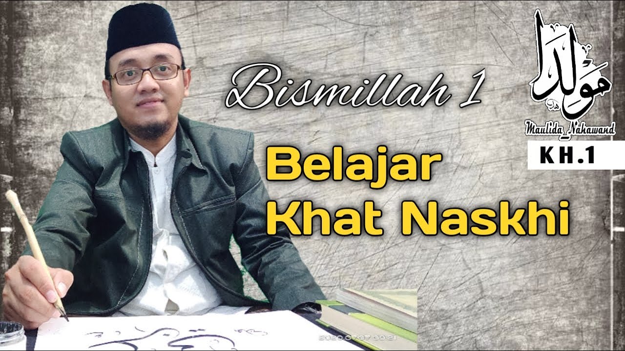 Belajar Khat Naskhi from Maulud - YouTube