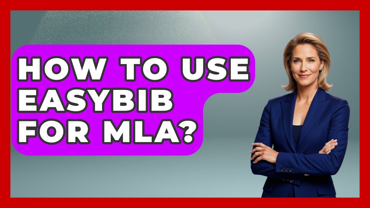 How To Use EasyBib For MLA? - Ultimate Study Hacks - YouTube