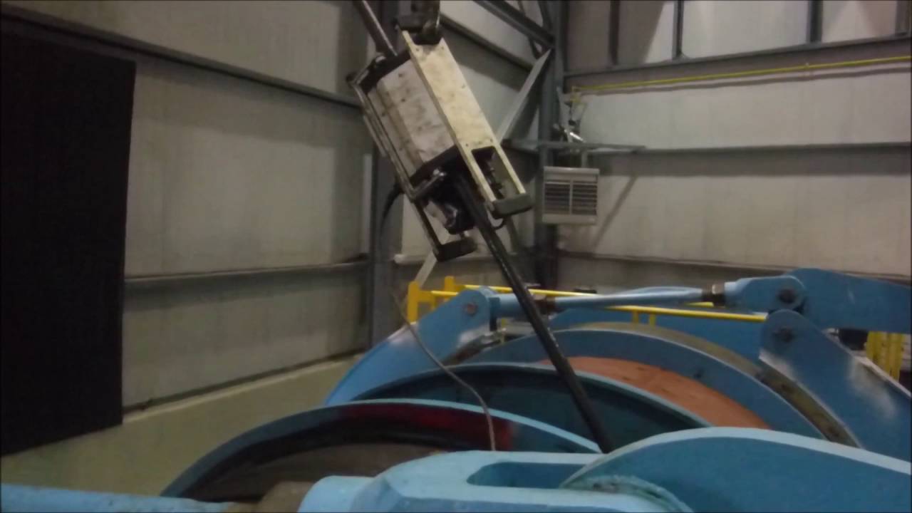 Wire Rope Inspection for Mining (EM Testing) - YouTube