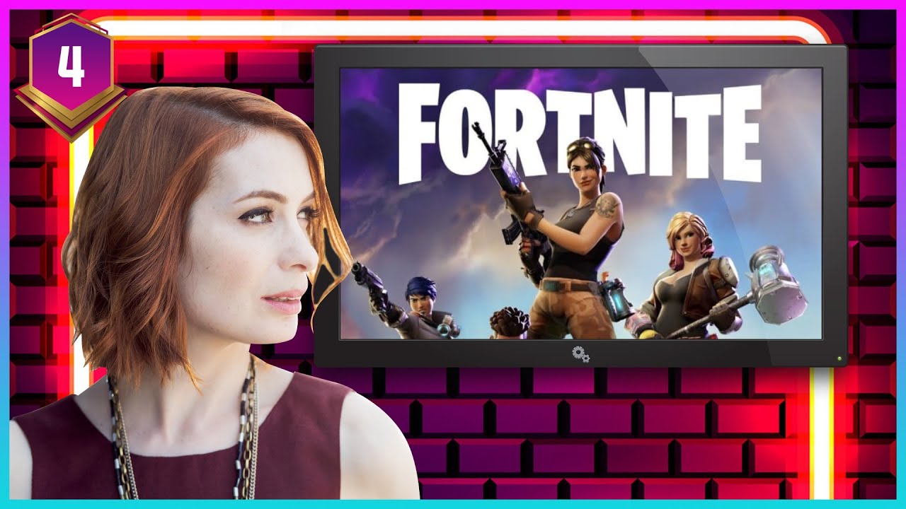 Felicia Day and friends play Fortnite! Part 4! - YouTube