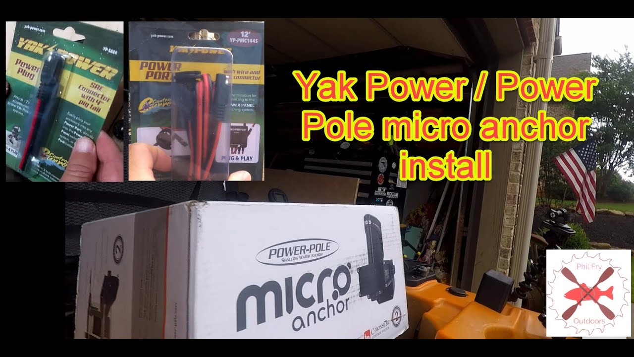 Yak Power / Micro Power Anchor Install and Test on the Old Town ...