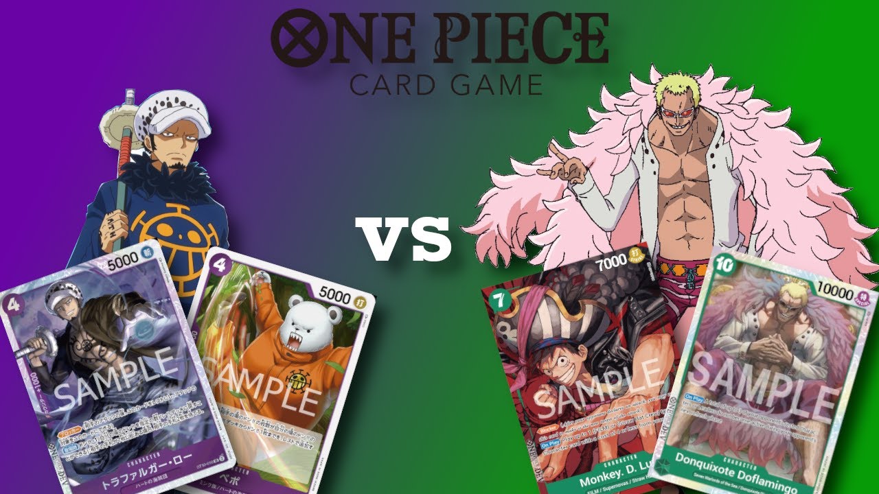 (OP04) RP Law vs GP Doffy - This deck is too cool - One Piece Card Game ...