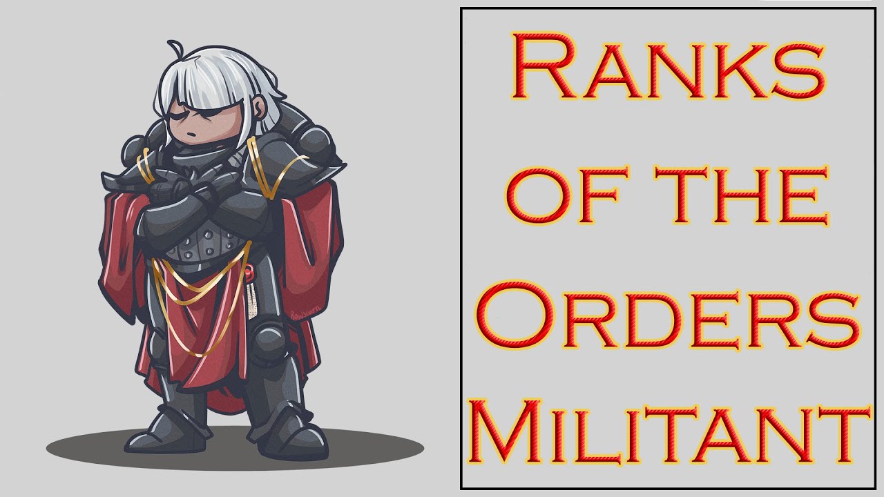 Ranks of the Orders Militant (Warhammer 40k Lore) - YouTube