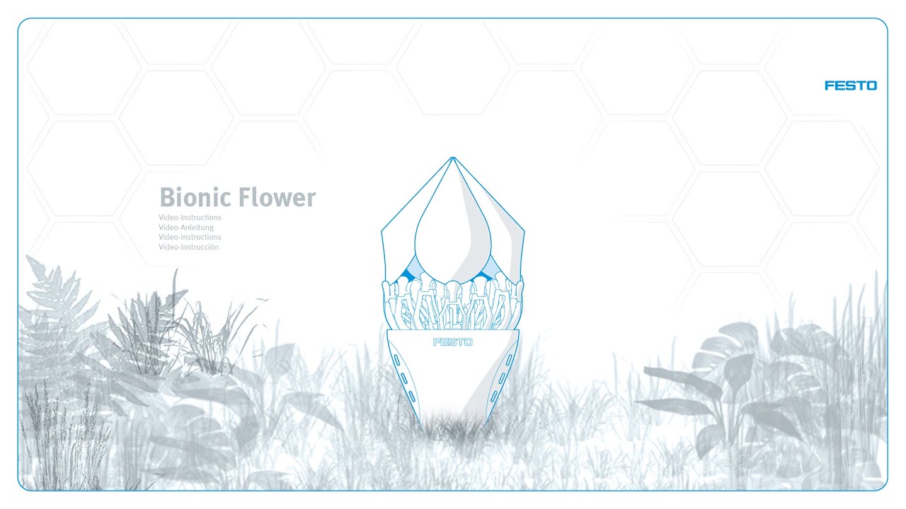 Bionic Flower Assembly Instruction - YouTube