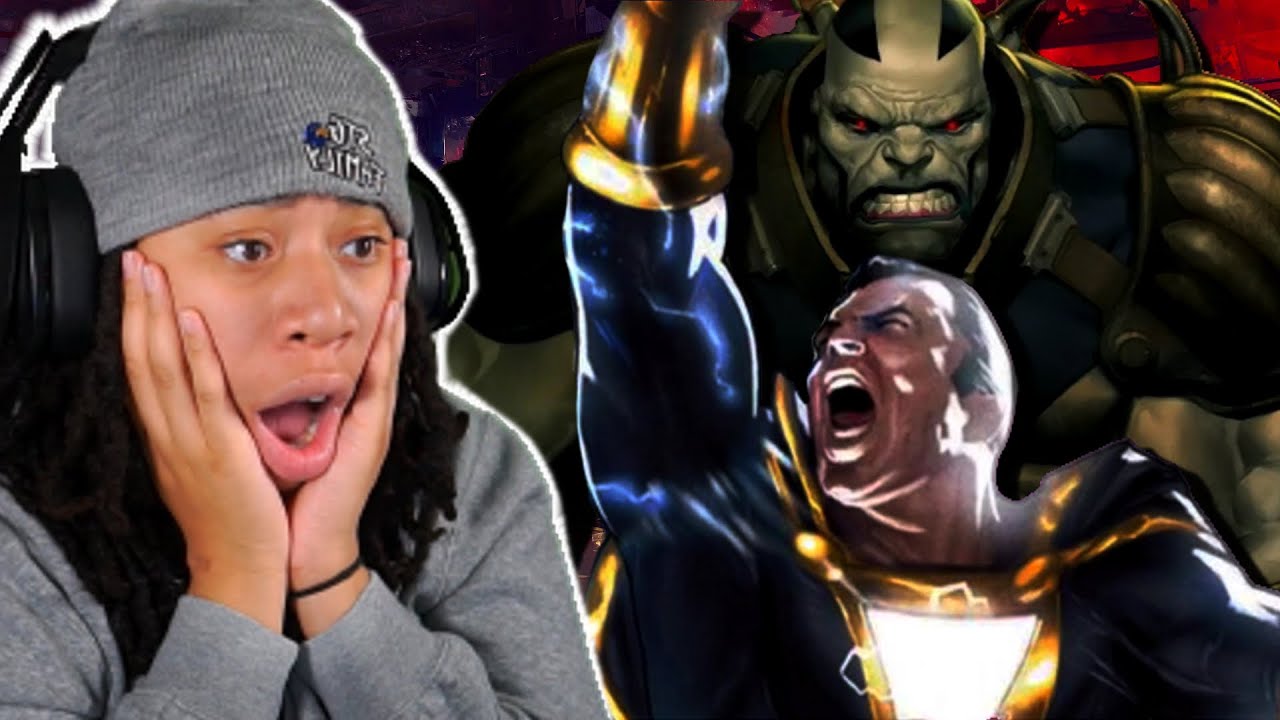 Black Adam VS Apocalypse | DEATH BATTLE!.. The Size Difference Is ...