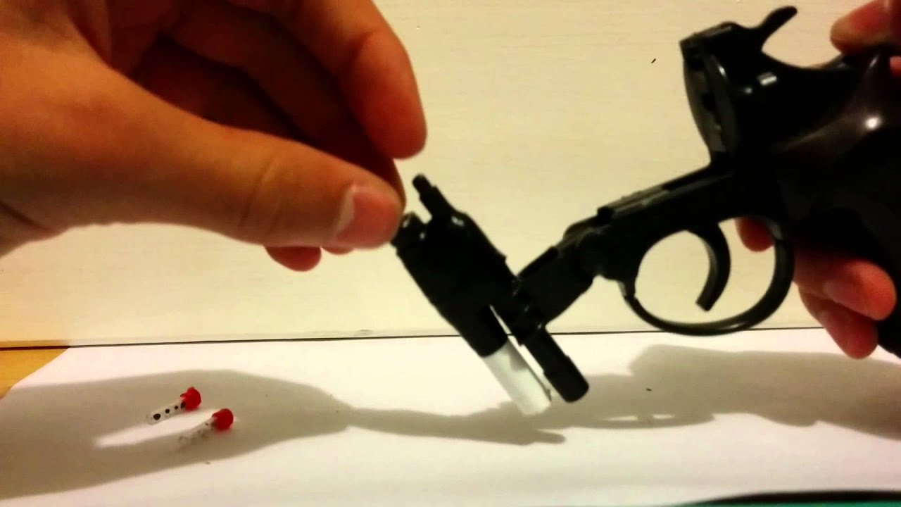Homemade Cap Gun (Cap Shells) - YouTube