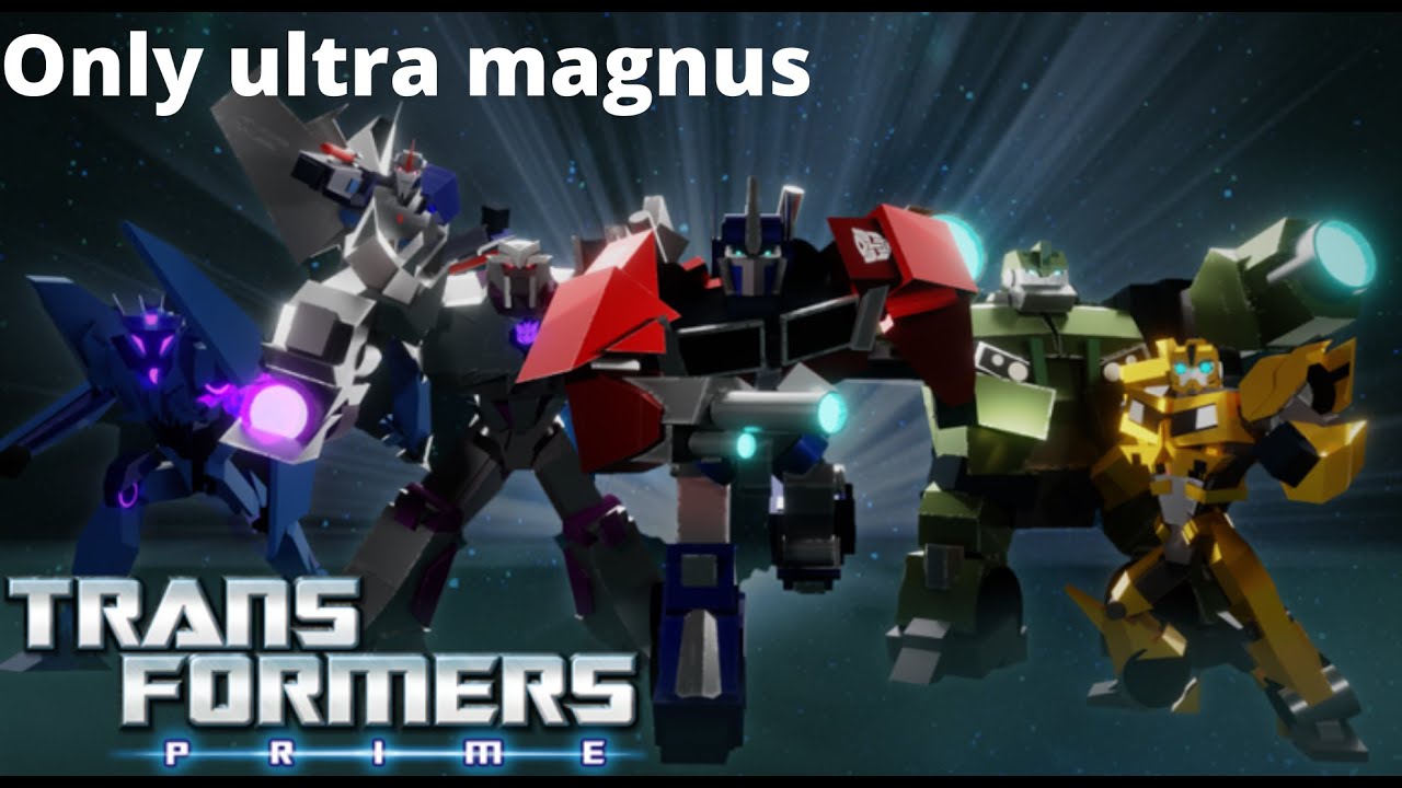 Transformers Prime. Roblox Gameplay. Ultra magnus. (4k) - YouTube