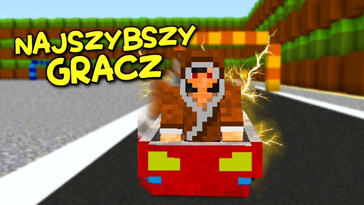 NAJSZYBSZY GRACZ - Minecraft - YouTube