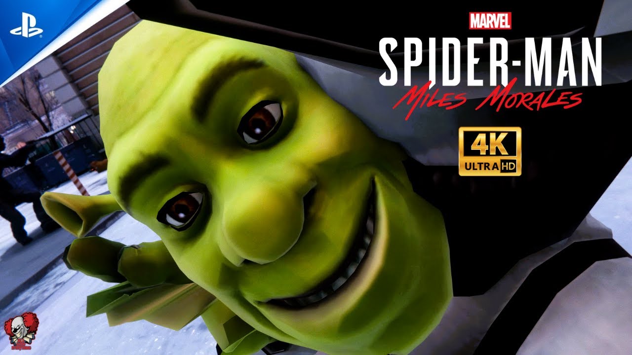 Shrek Addon Suit Mod || Marvel's Spider-Man: Miles Morales (2022) - YouTube