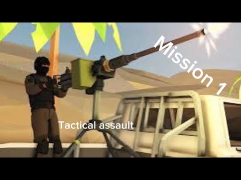 Desert mission (tactical assault) - YouTube