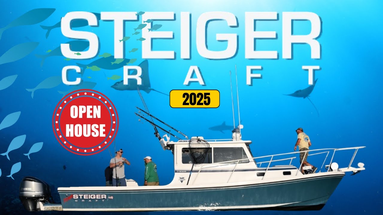 Steiger Craft Boats Open House Event 2025 with Mr. Al Steiger - YouTube