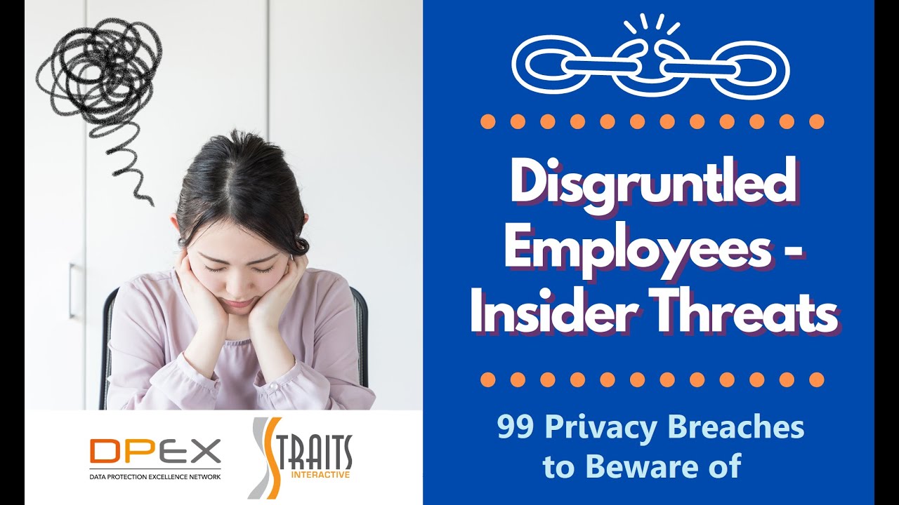 99 Breaches: Disgruntled Employees - Insider Threats - YouTube