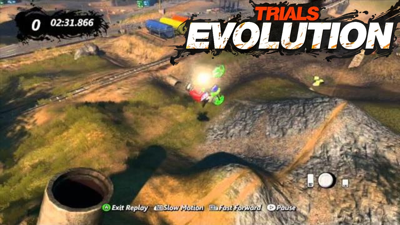 Trials Evolution ☣ Gigatrack-Banshee ☣ Custom Track - YouTube