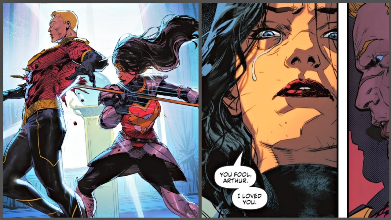 Wonder Woman Vs Aquaman Flashpoint