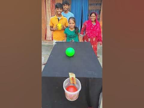 Roll The Money Ball Challenge, Family Money Game #shorts - YouTube