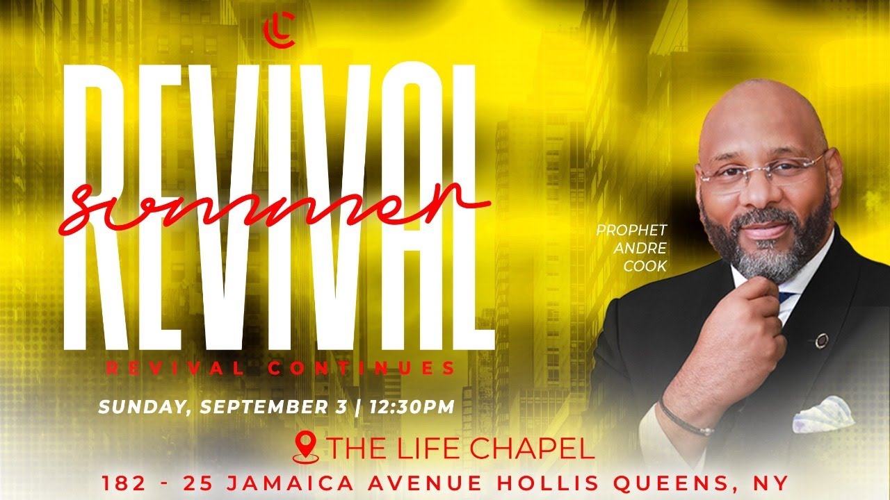 LIVE With Pastor Andre' Cook Friday September 1, 2023 - YouTube