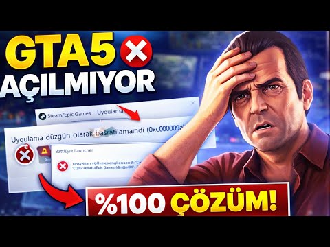 GTA 5 Açılmıyor %100 Çözüm | GTA V Açılmama Sorunu (PC) 2026
