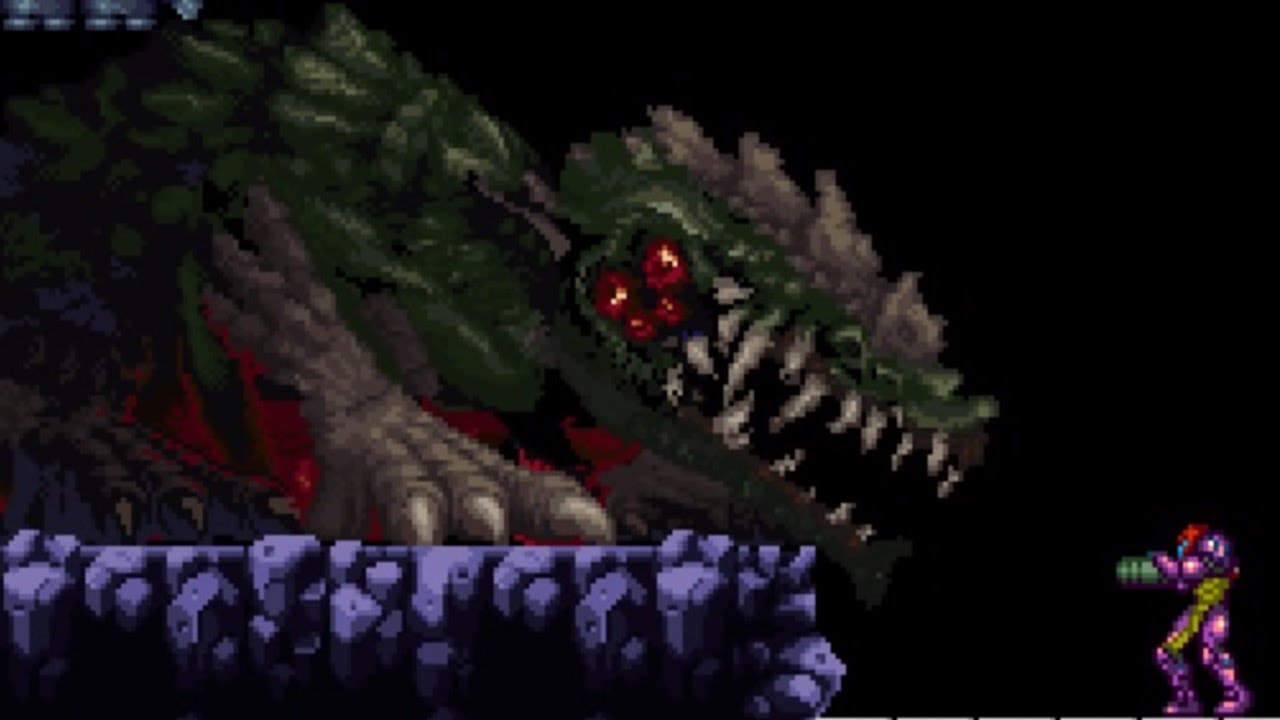 Metroid 2 Remake - All Bosses [Hard Mode/No Damage] - YouTube