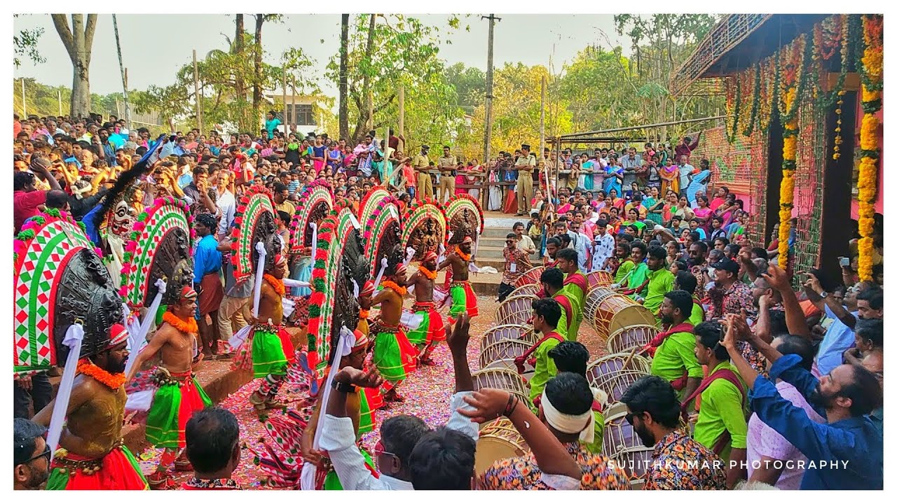 Thechikkotukavu Pooram-Vela 2020 ഉത്സവ് കലാസമിതി പേരാമംഗലം മനപ്പടി ...