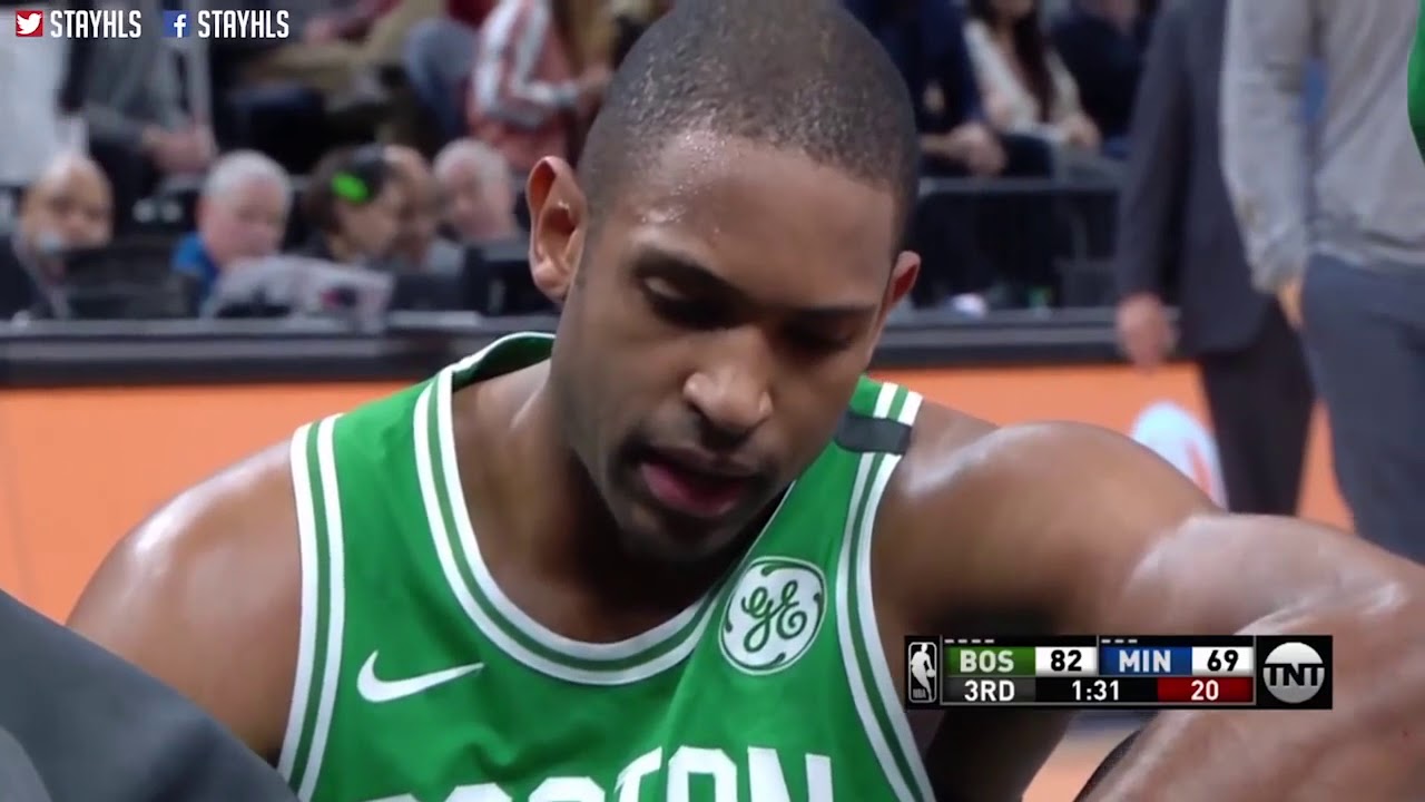 Jaylen Brown Scary Fall | Celtics vs Timberwolves | March 8th,2018 ...