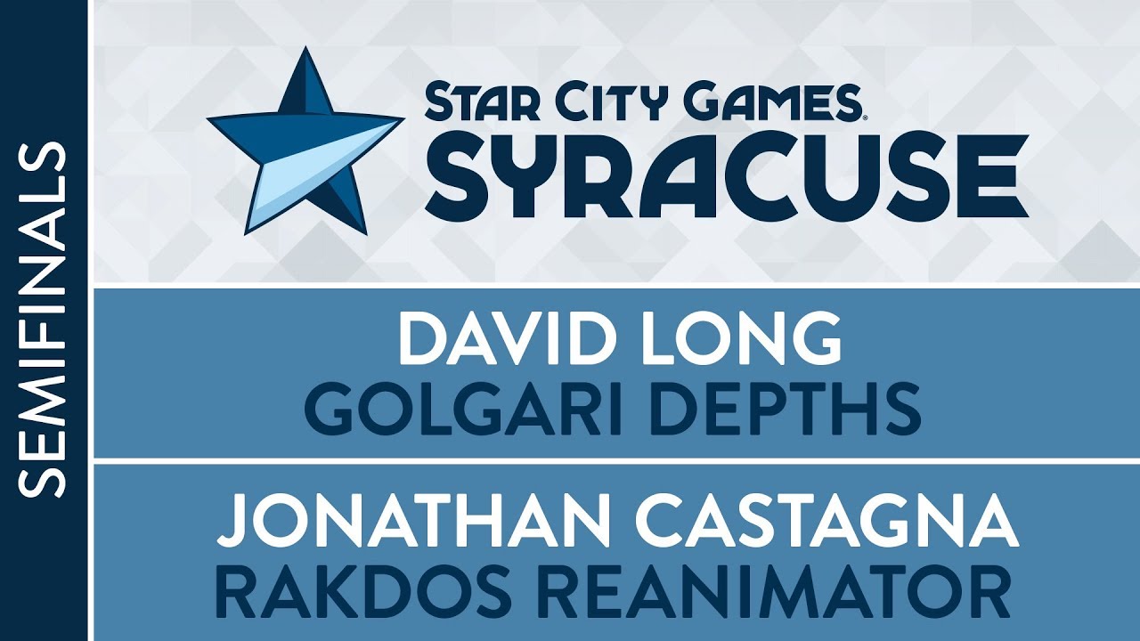 SCGNY: Semifinals - David Long vs Jonathan Castagna [Legacy] - YouTube