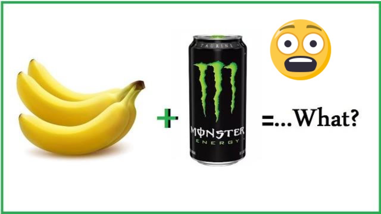 Experiment: Banana AND Monster, what will happen? - YouTube
