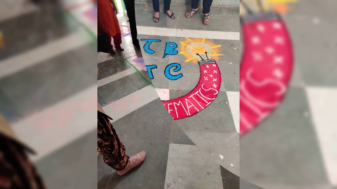 Mathematical Rangoli - YouTube