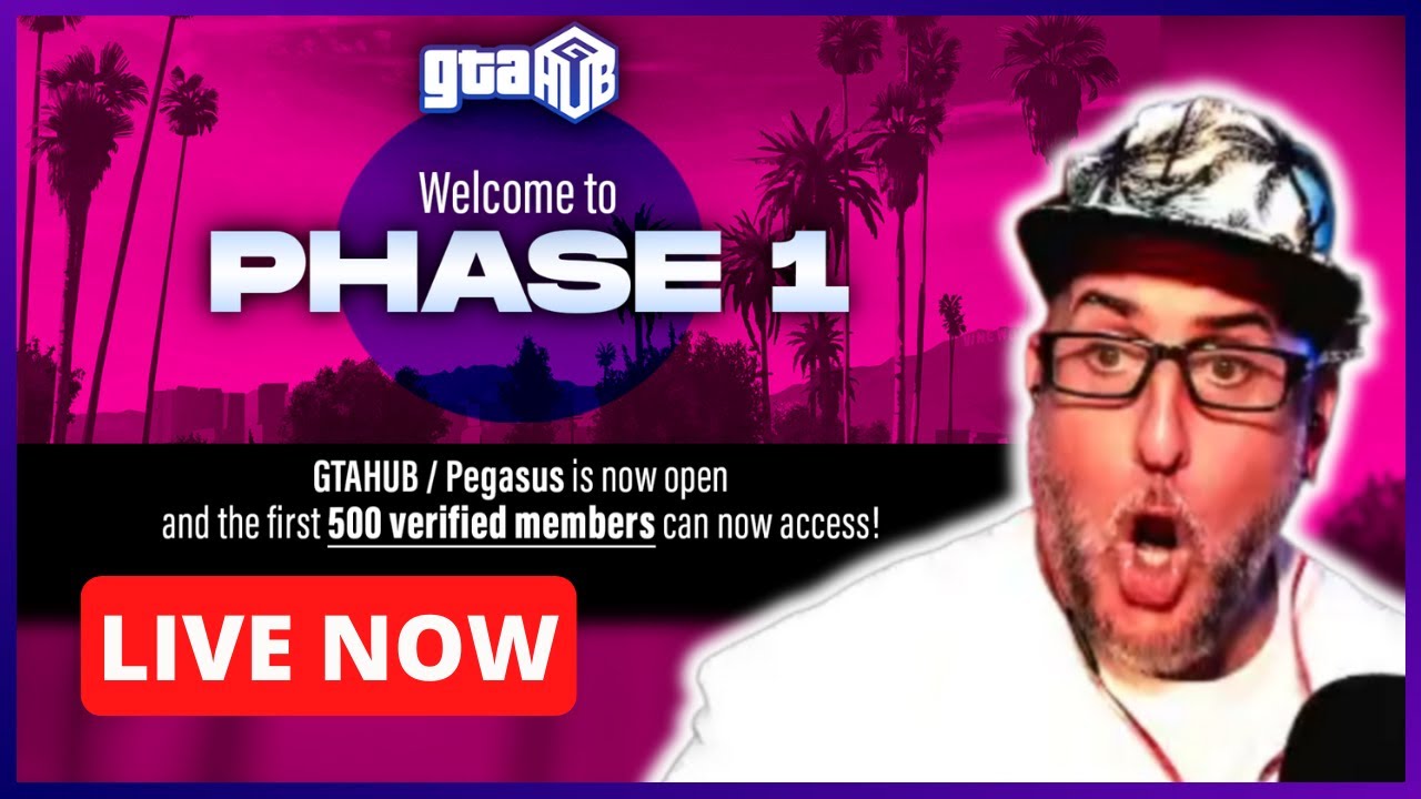 GTAHUB PEGASUS PHASE 1 | REFERRAL: #IAXR 🔥 NEW ROLEPLAY SERVER! | GTA V ...
