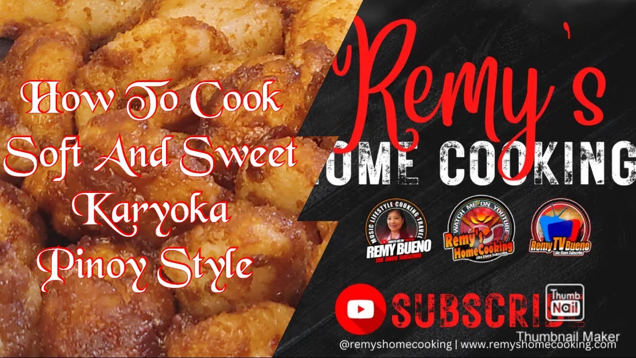 How To Cook soft Karyoka Pinoy style @remyshomecooking2493 - YouTube