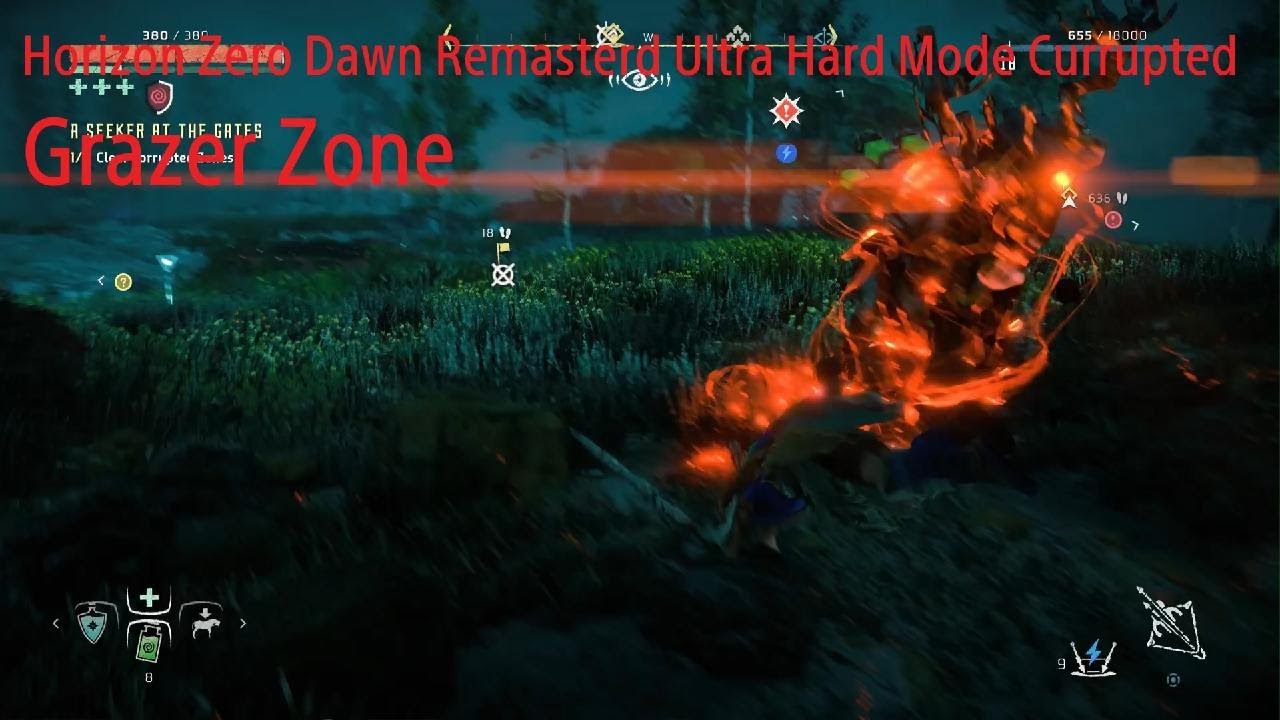 Horizon Zero Dawn Remasterd Ultra Hard Currupted Grazer Zone ...