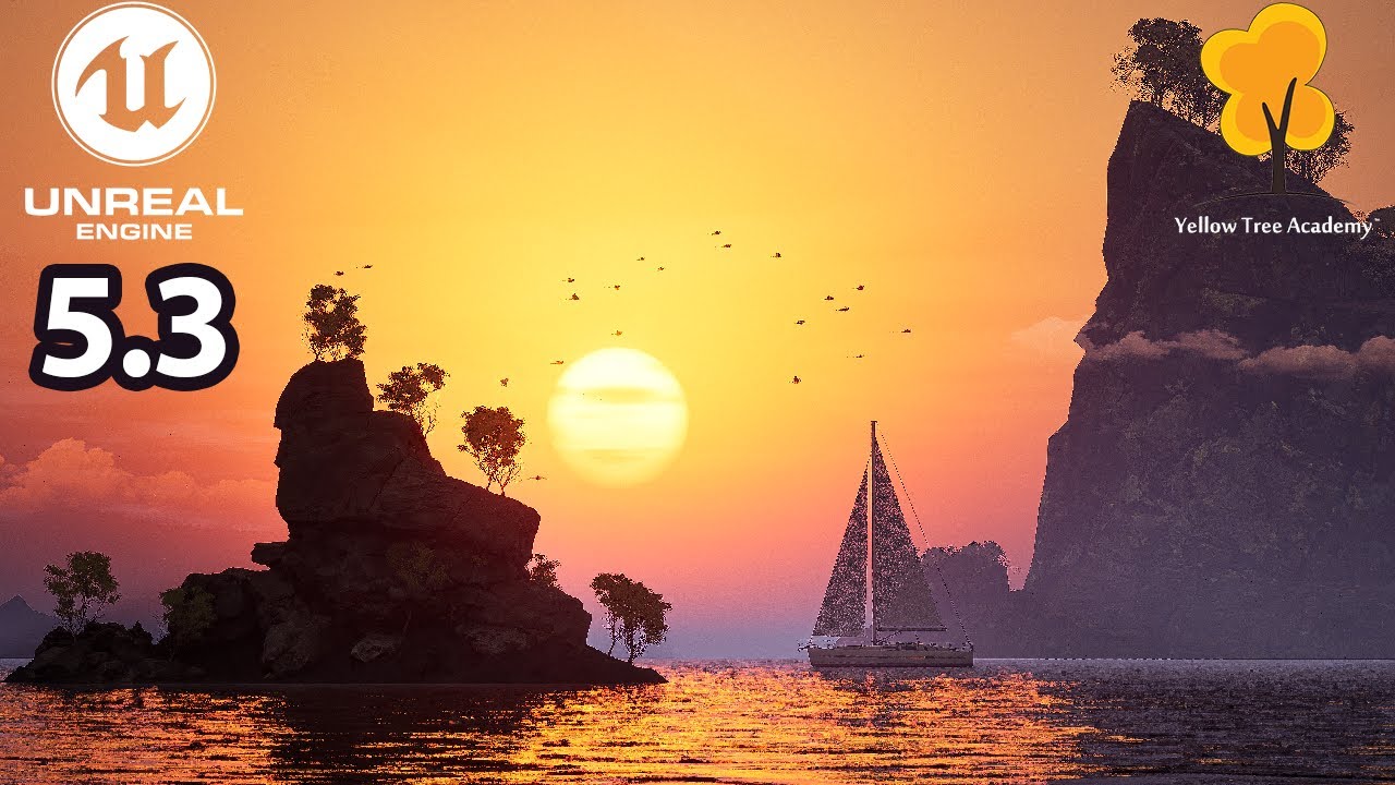 Unreal Engine 5.3: Stunning Sunrise Cinematic Tutorial - YouTube