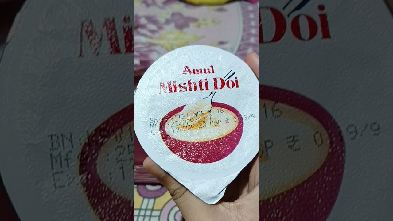 Mishti doi/Amul/#viral#trending#youtubshorts@3timeseating - YouTube