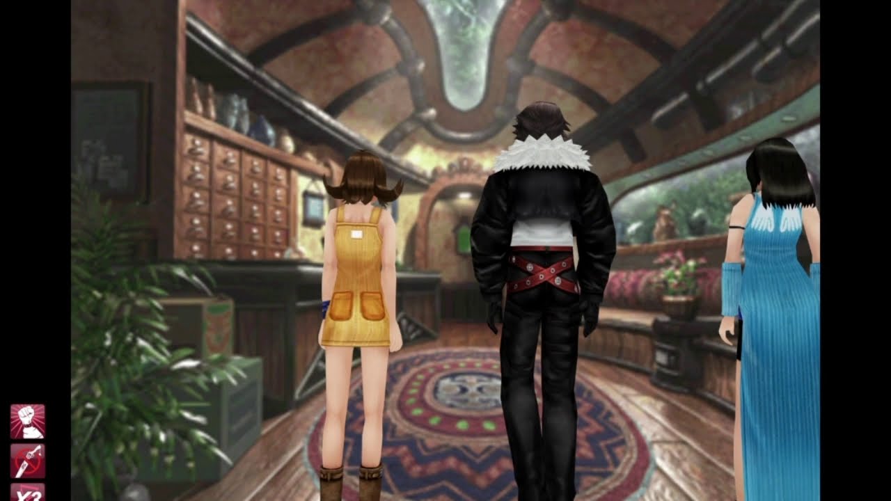 FF8 Remastered Guide 5 Village Shumi et la statue de Laguna - YouTube