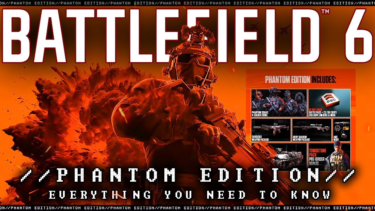 Battlefield 6 NEW Phantom Edition All You Need To Know And Pre Order ...