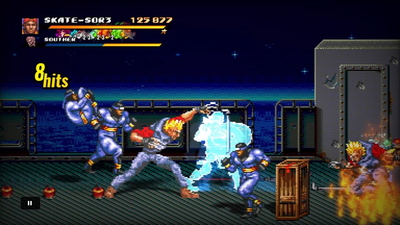 Street of Rage 4: Mr X Nightmare DLC (Survival - Level 29) Skate SOR3 ...