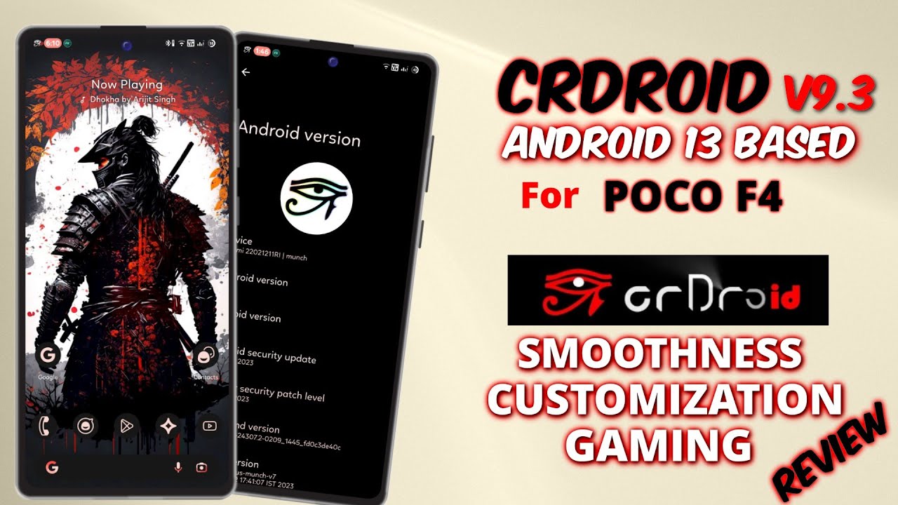 Crdroid 93 For Poco F4 Redmi K40s Crdroid V93 Android 13 Update Customization