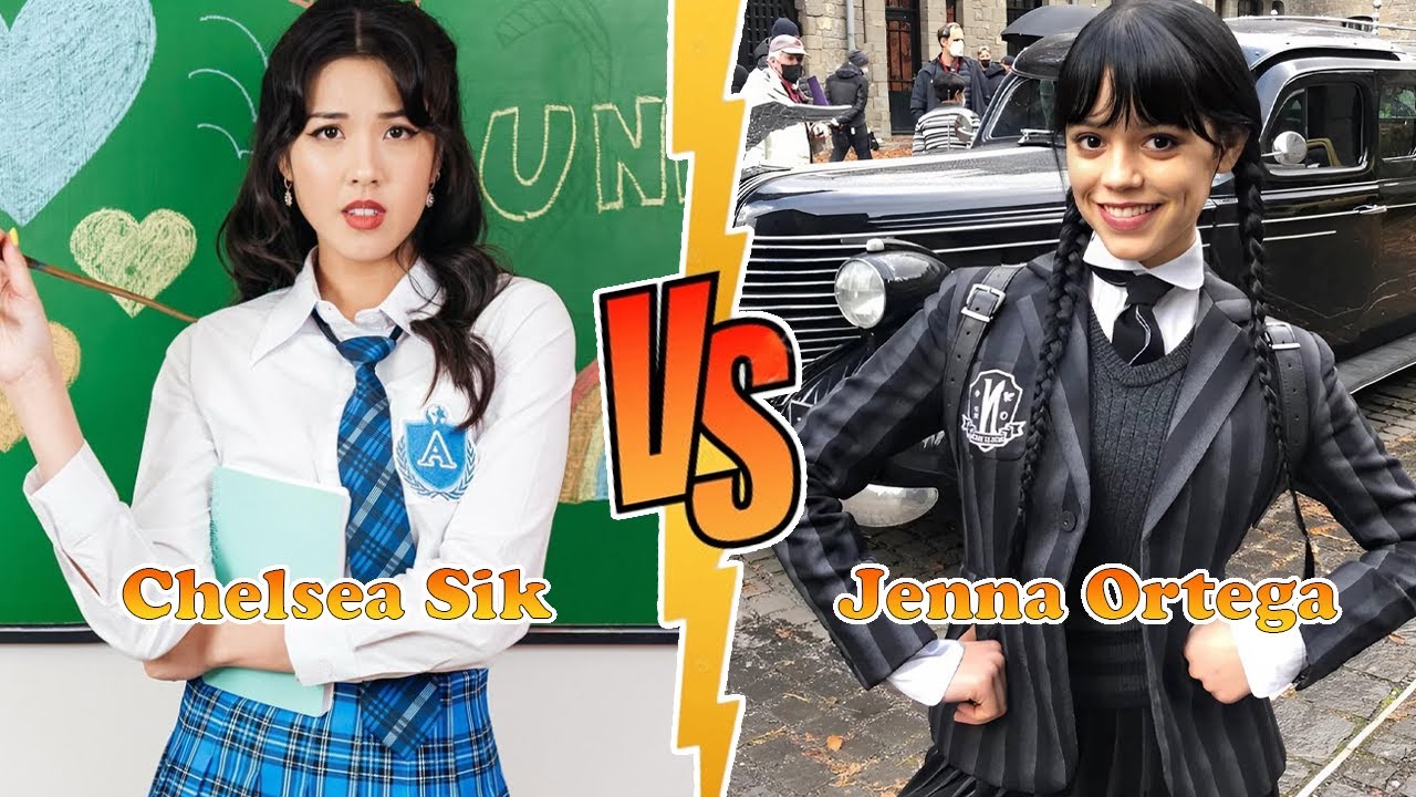 Chelsea Sik VS Jenna Ortega (Wednesday) Transformation ★ From Baby To ...