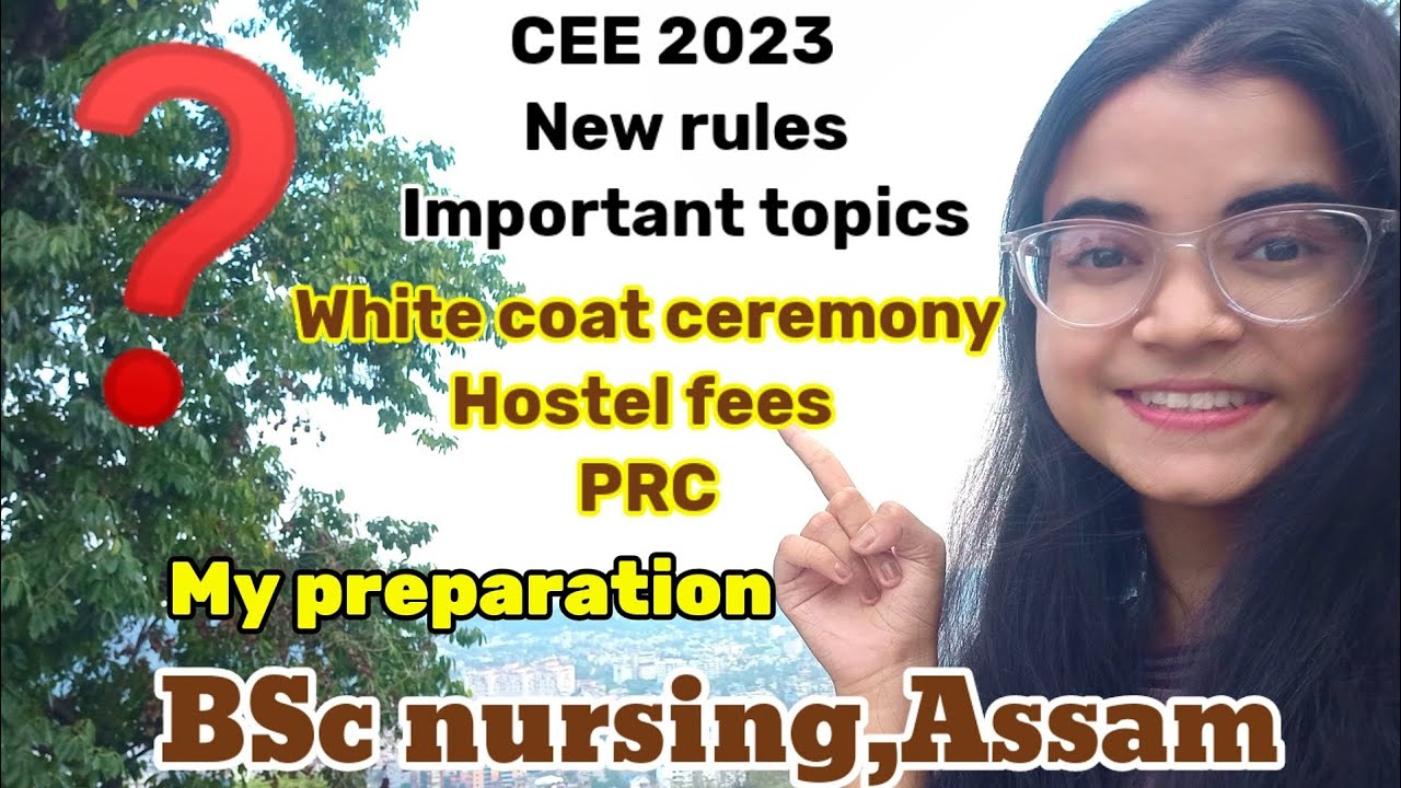 CEE BSc nursing 2023 examination new rules| My preparation | QNA - YouTube