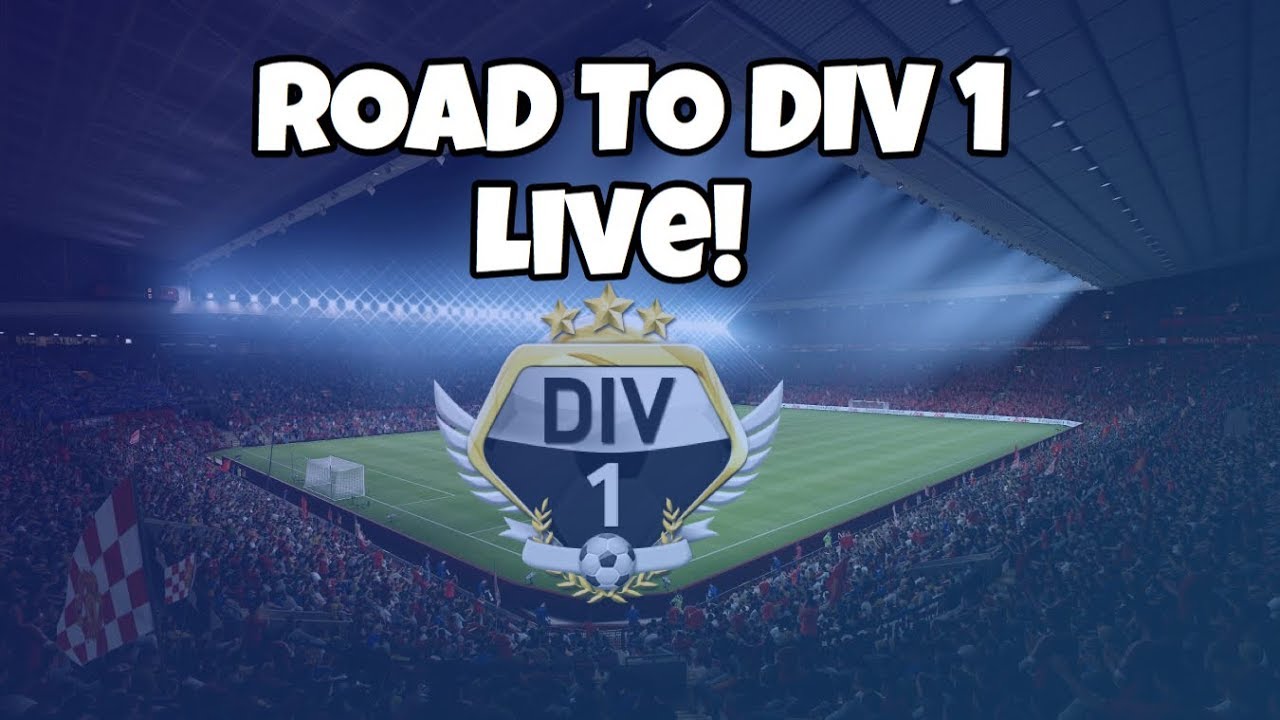 ROAD TO DIV 1 LIVE! MAKING NEW TEAM! - YouTube