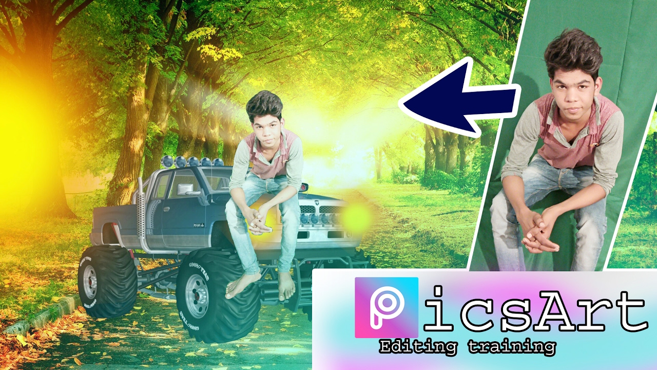 How To Make a good photo in PicsArt. - YouTube