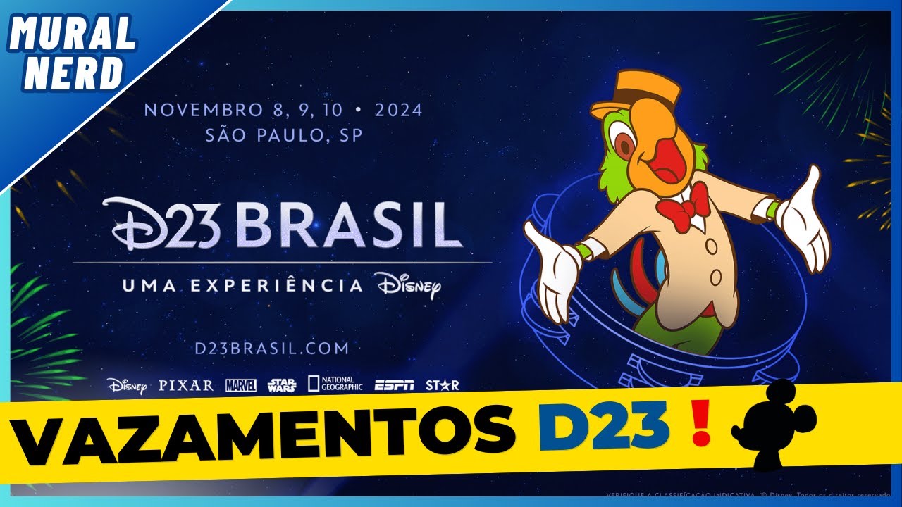 D23 Brasil: VAZAMENTOS Bombásticos! Tudo Sobre as Novidades da Disney e Marvel! - YouTube