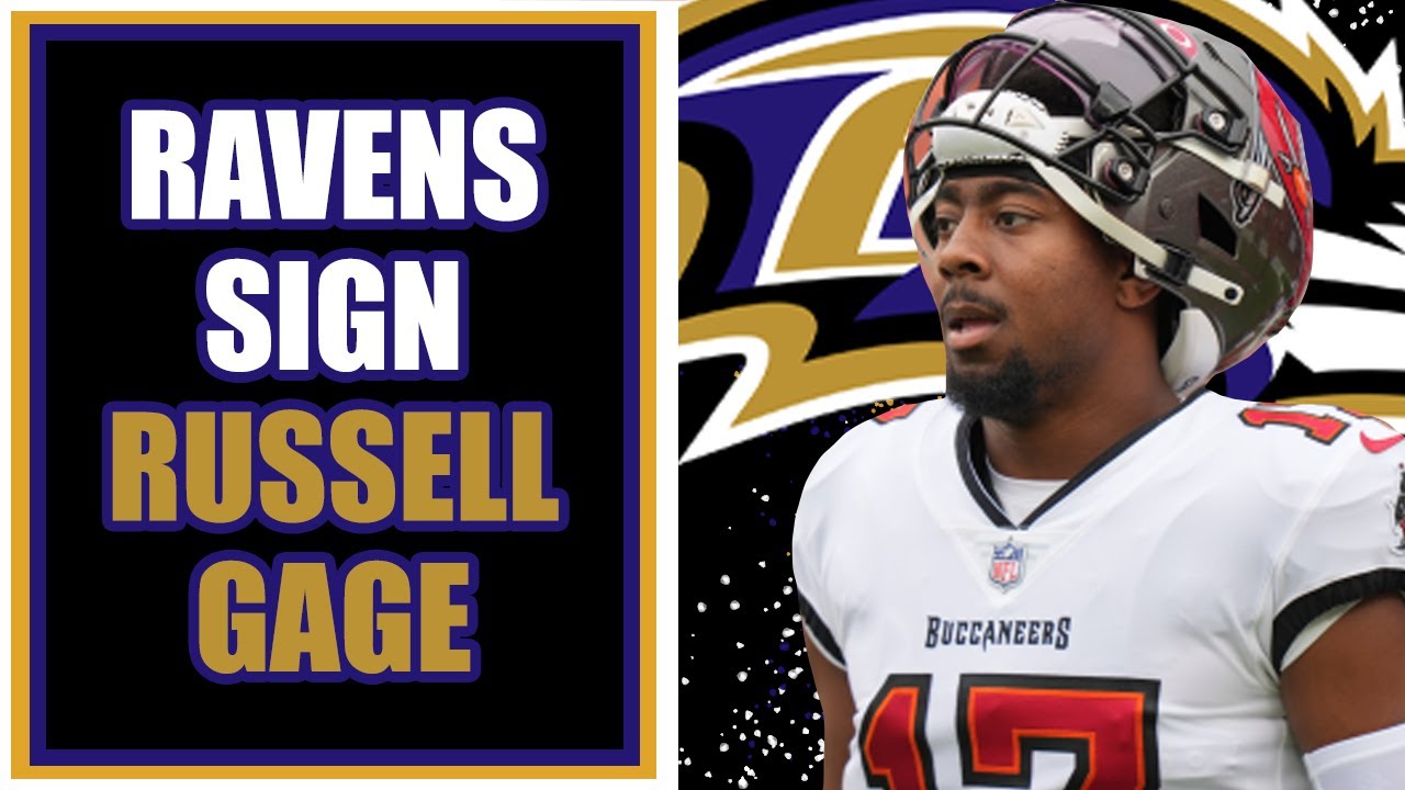 RAVENS SIGN WR RUSSELL GAGE!!! Ravens News - YouTube