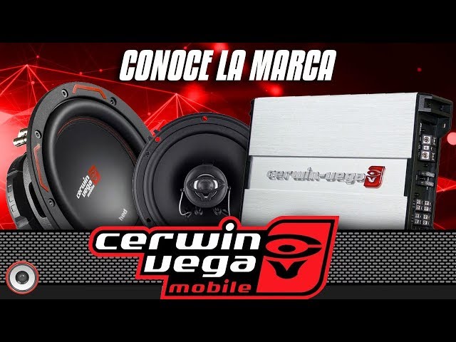 Logotipo De Cerwin Vega MINI BAJO CERWIN VEGA 3 PULGADAS