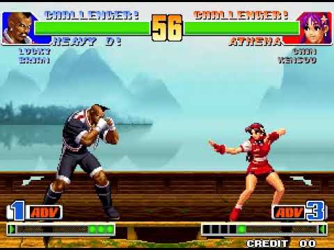 King of Fighters '98 Heavy D misc combos - YouTube