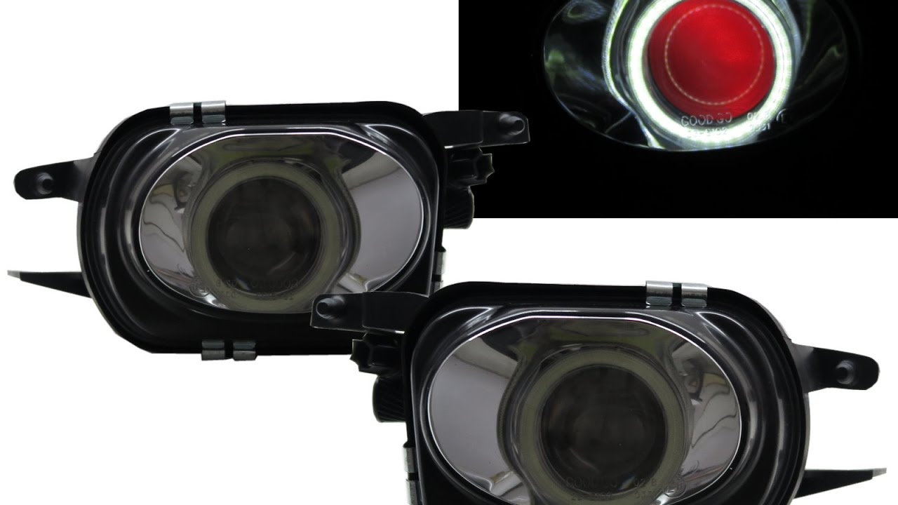 CrazyTheGod C-CLASS W203/CL203 SportCoupe 00-07 COB Devil Eye Pro Fog ...