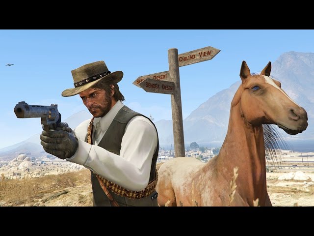 Gta 5 Mod Red Dead Redemption Rdr Vgame Playing Info