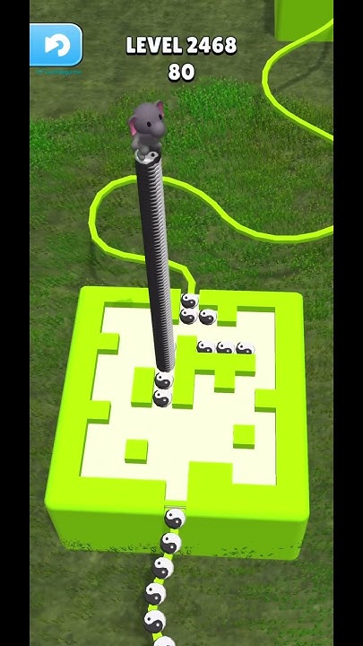 Gameplay top mobile games Relaxing n satisfying game iOS/ANDROID Stacky Dash #shorts Level 2468 ...